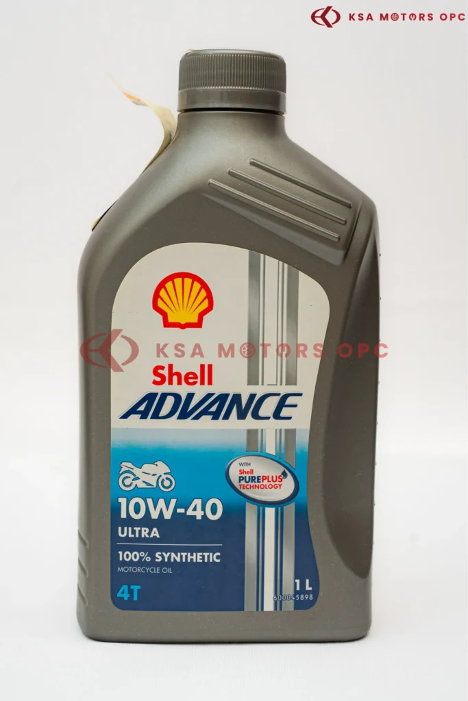 Shell Advance Ultra 10W-40 100% Synthetic - 1L - KSA MOTORS OPC