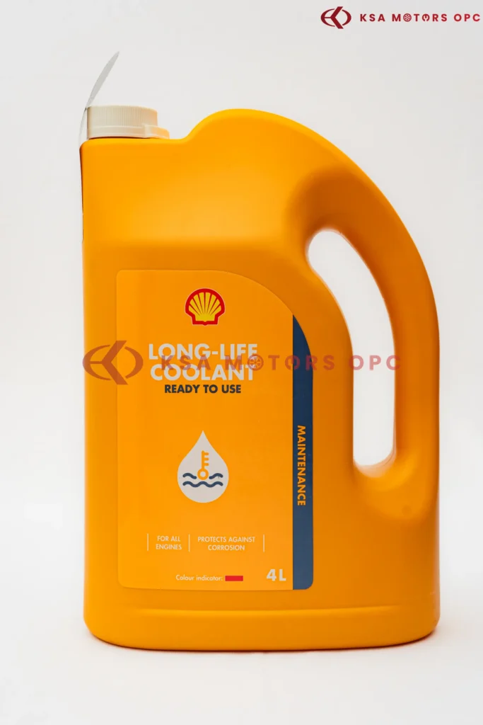 Shell Long-Life Coolant Ready to Use 4L – Red - KSA MOTORS OPC